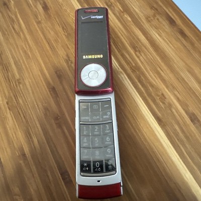 Samsung Juke SCH-U470 Verizon Red Silver Unable To Test Parts Only ...