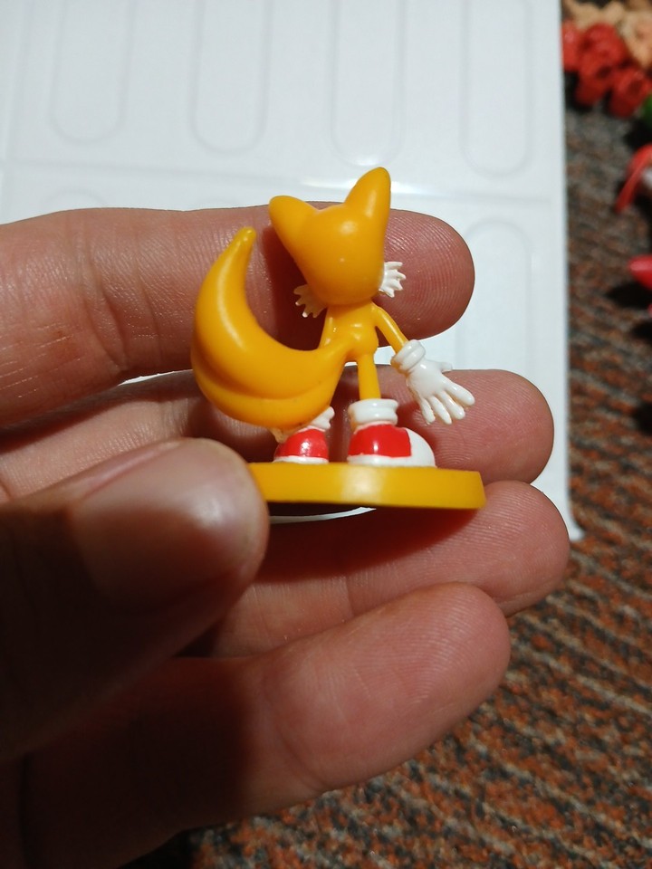 5x Sonic The Hedgehog TAILS Mini Action Figures Collection MISSING ...
