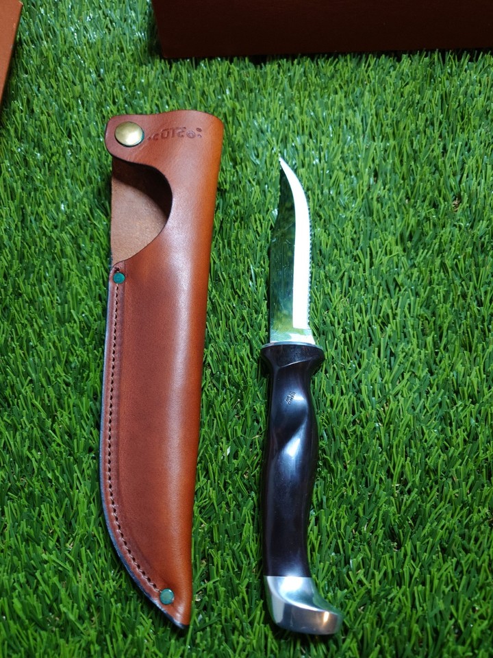 Cutco Knife 5" #1769 KR straight edge Hunting Fishing USA made $248 ...