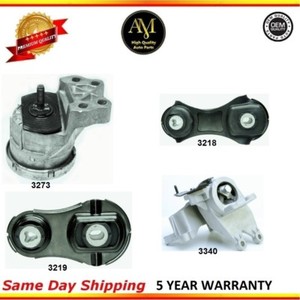 Engine & Auto. Trans. Mount Set 4PCS for Ford Explorer 2013-2017 V6 3 ...