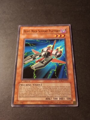 Yu-Gi-Oh! Heavy Mech Support Platform 1st Edition Common Card RDS-EN011 ...