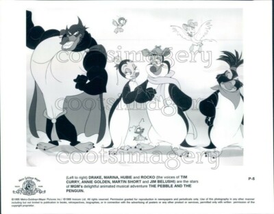 1995 Press Photo Scene From The Pebble & The Penguin Animated Movie | eBay