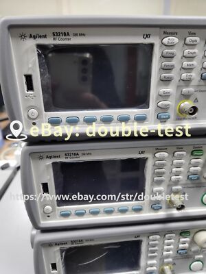 1PCS Keysight HP AGILENT 53210A 350 MHz RF Frequency Counter, 10 digits ...