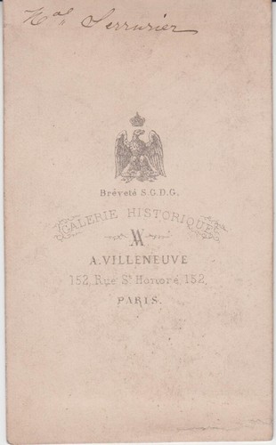 Photo CDV VILLENEUVE 19e Maréchal Jean-Mathieu-Philibert SÉRURIER (1742 ...