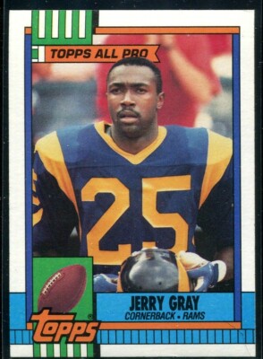 1990 Topps Football Jerry Gray #71 Los Angeles Rams All Pro | eBay