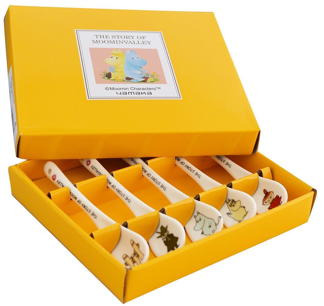 Yamaka Moomin 5 Ceramic Spoon Set MM280-126 New Japan | eBay UK