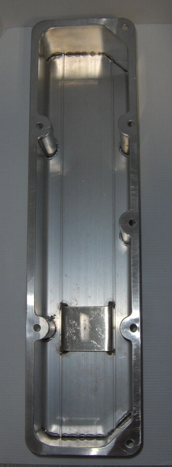 1976-87 Jeep AMC Pol Finned Fabricated Aluminum Valve Covers V8 304 360 ...
