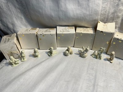7 boxes snowbabies miniatures department 56 | eBay