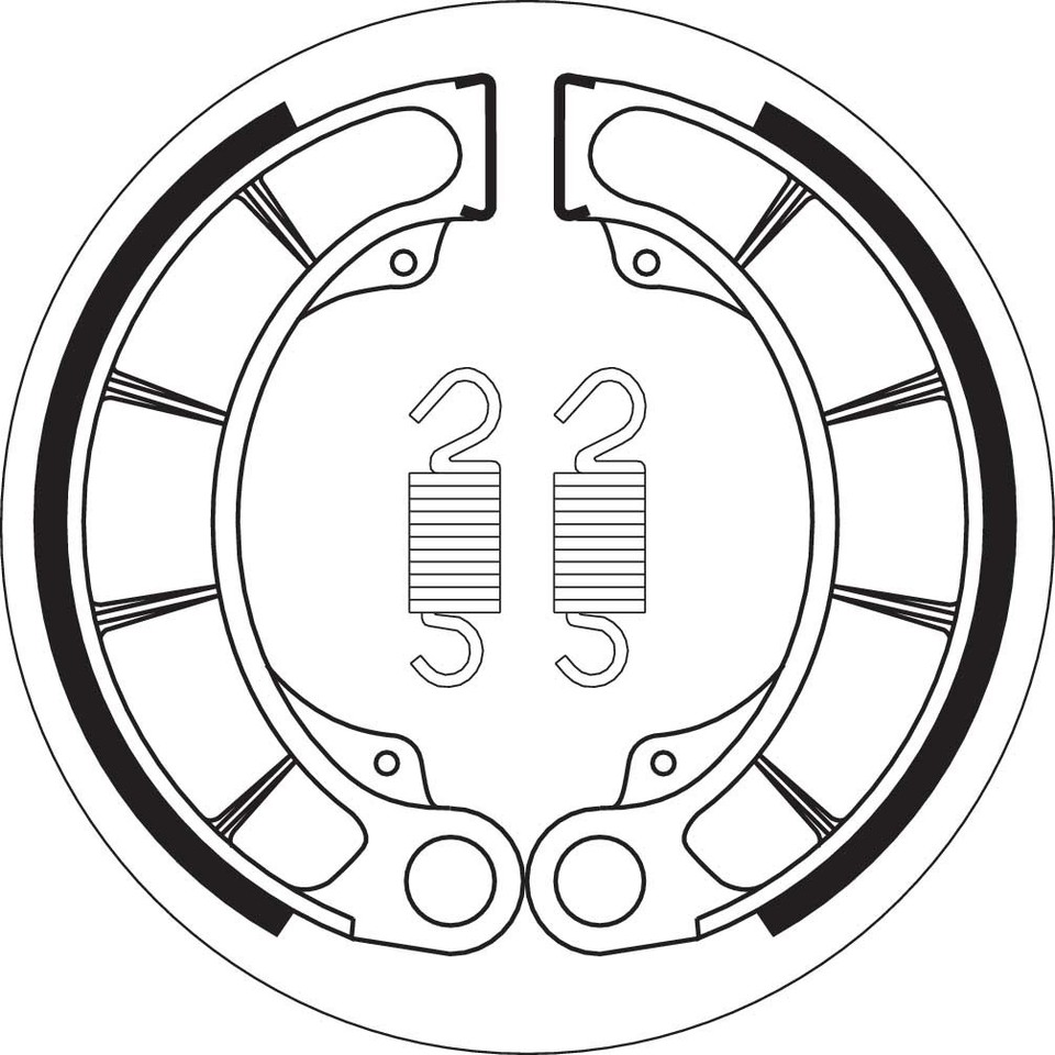 SBS Brake Shoes for 1995-2002 Honda TRX400FW Foreman 4x4 ATV [Rear] | eBay