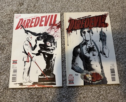 Set Of 2 Daredevil #11 & #14 Marvel Comic Books! 1st Appearance Of Muse ...
