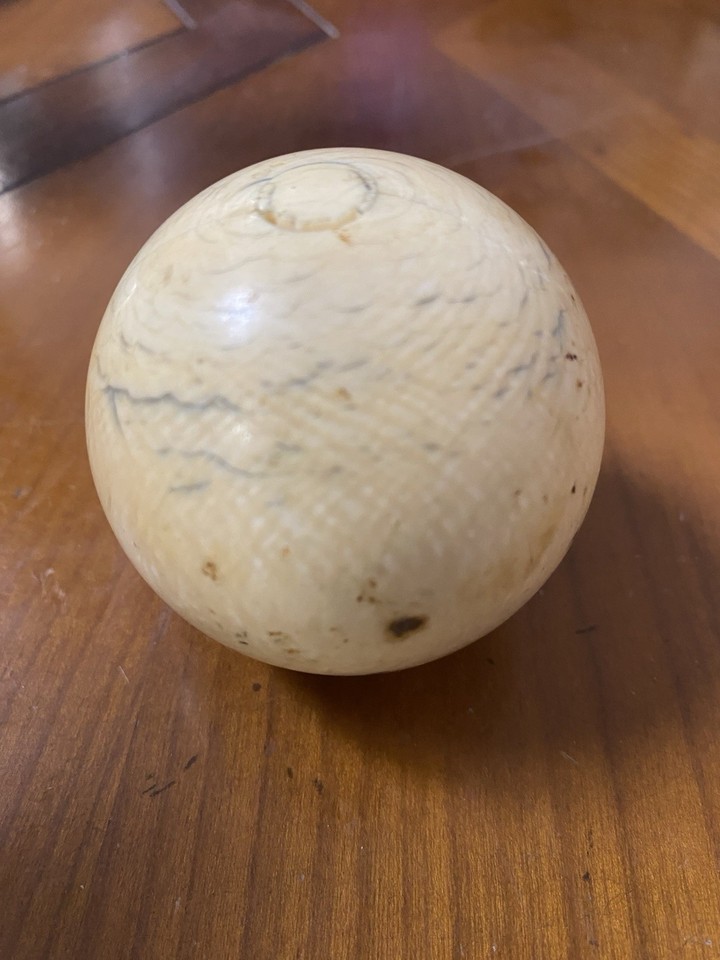 212grammes Vintage billard ball art tribal ethnographic ball | eBay
