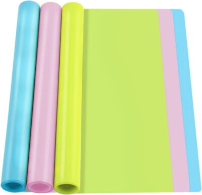 3 Pieces 40x30cm Silicone Mat for Resin, A3 Large Silicone Table Mats ...
