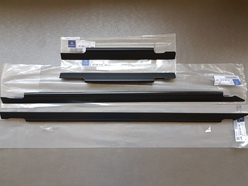 Genuine Mercedes-Benz W463 Door Sill Plates Black A46368615369051 ...
