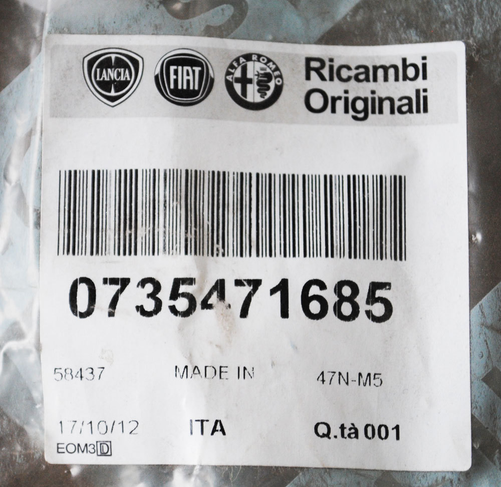 Original Fiat Deckel Gehäuse Grande Punto Evo 735471685 | eBay