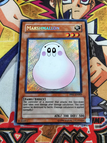 Marshmallon pp01-en003 (HP) Secret Rare Yu-Gi-Oh! | eBay