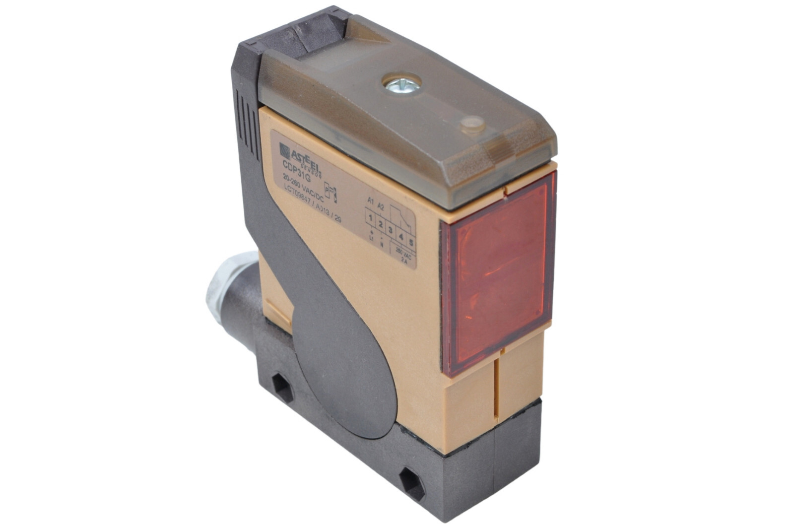 ASTEEL photoelectric sensor, light barrier CDP31G , 20-260 VDC | eBay