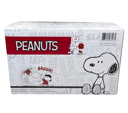 Snoopy Peanuts 20 Inch Floppy Snoopy Plush Sealed Box Unopened | eBay