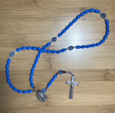 Rosaries - Blue Plastic
