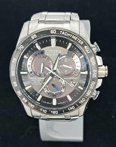 Citizen Watch PCAT Radio Controlled Perpetual Chrono E650 Titanium | eBay