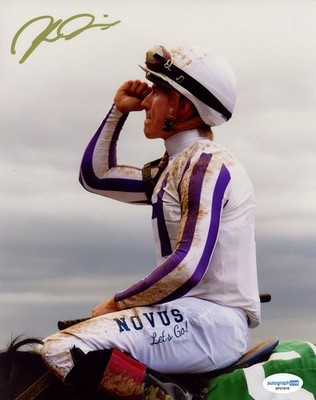 DYLAN DAVIS HORSE RACING JOCKEY SIGNED AUTOGRAPH 8x10 PHOTO PICTURE ...