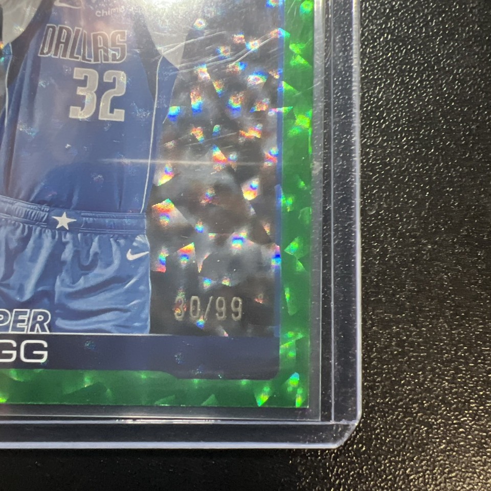 2025-26 Topps Cooper Flagg RC Green Parallel Rookie #/99 #201 Mavericks ...