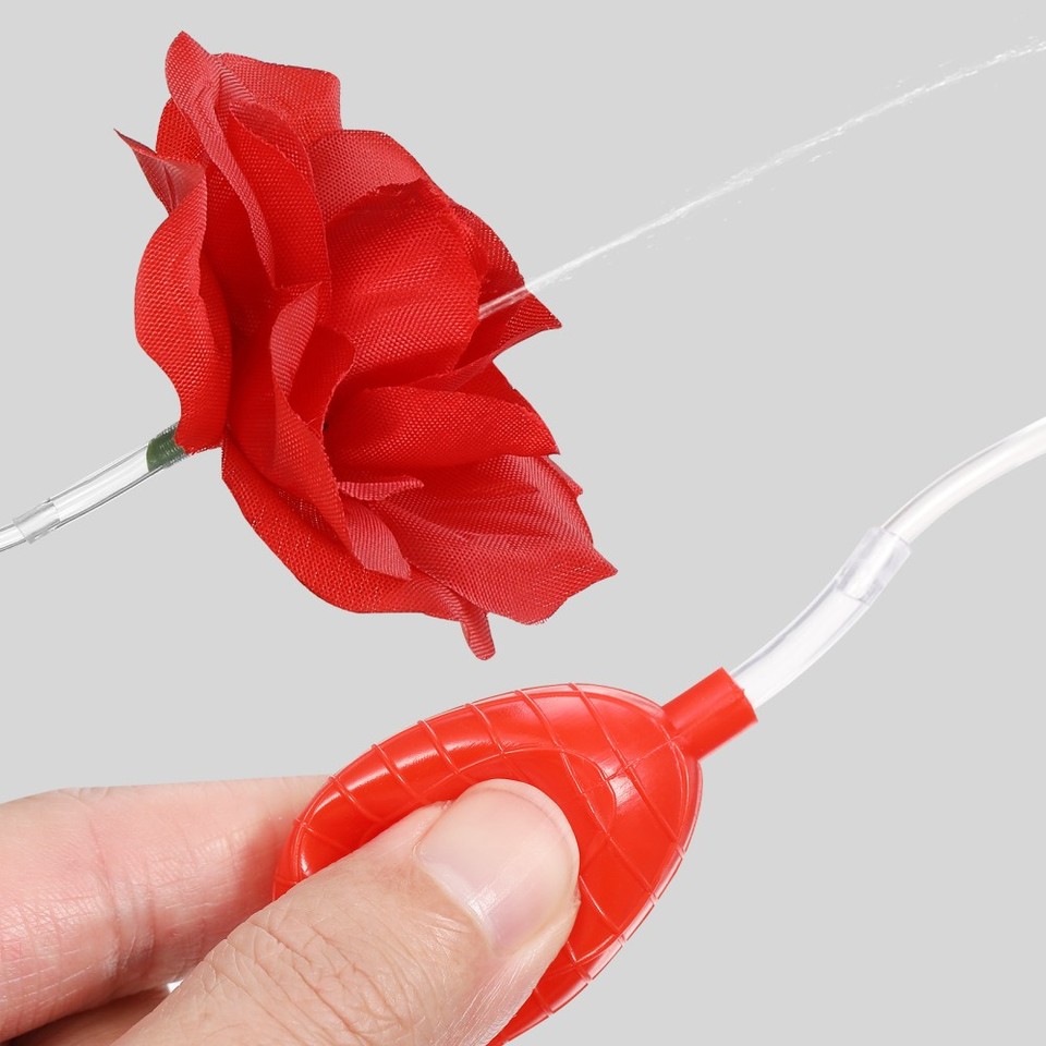 April Fool Day Fool's Gift Prank Water Toys Flower Flowers Squirting ...