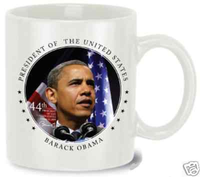 PRESIDENT BARACK OBAMA COFFEE MUG CUP 11oz TAZA | eBay