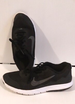 Womens size 7.5 US NIKE Sneakers Black Walking Shoes | eBay
