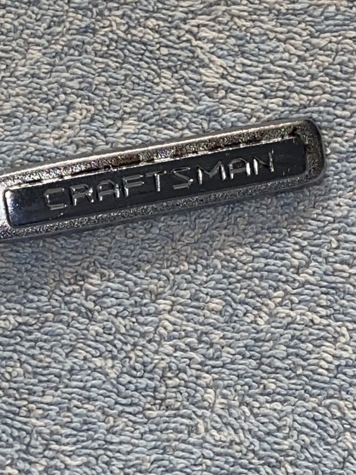 Vintage Craftsman 1/4" Drive Ratchet 43178 -V- Made in USA 1971 Patent ...