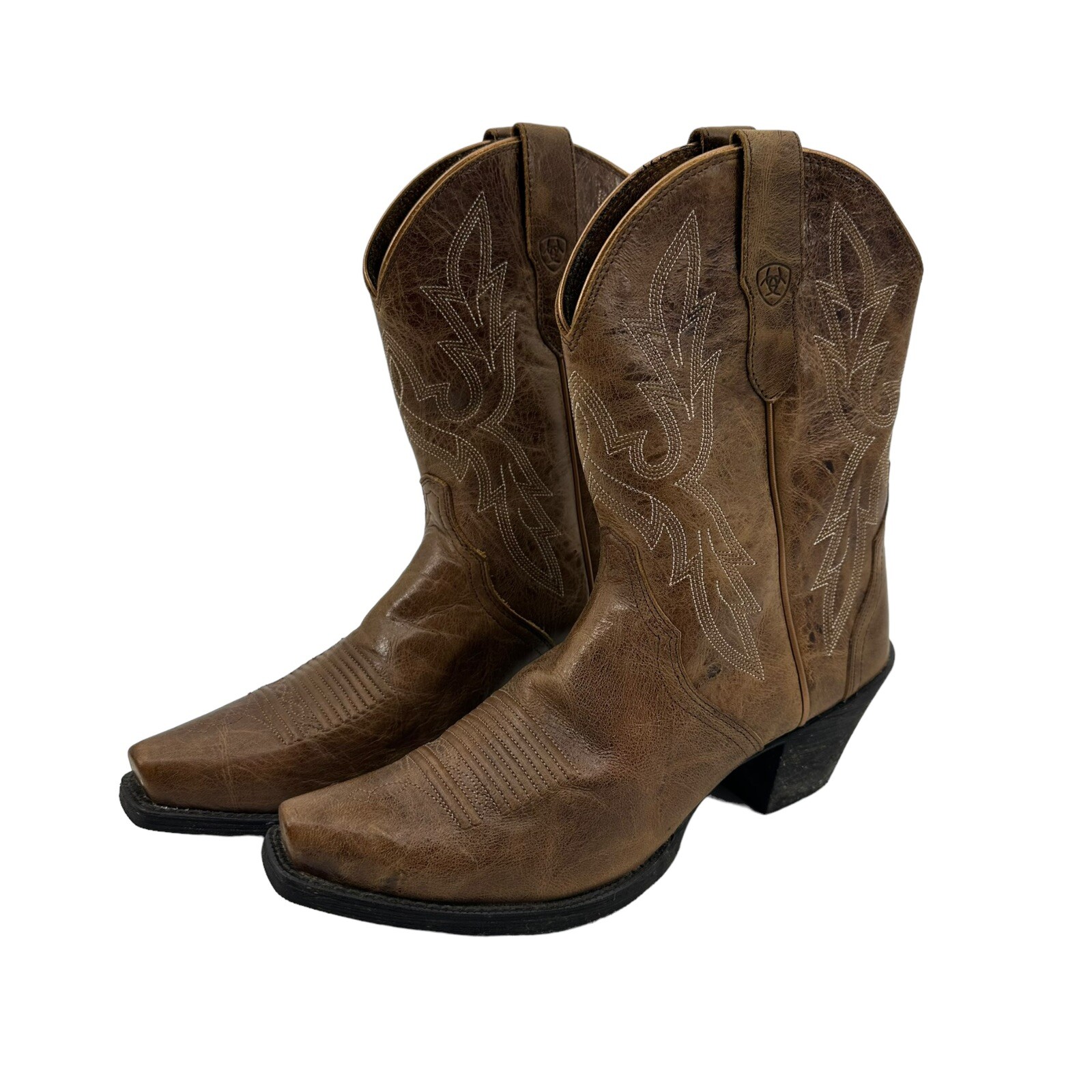 Ariat Women's Round Up Bella Western Boots - Dark Tan… - Gem