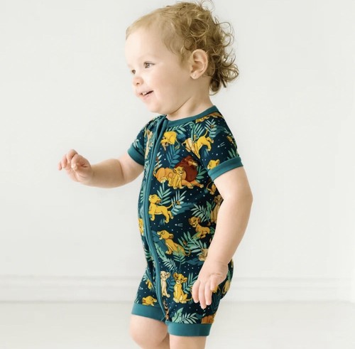 Little Sleepies Disney Simba’s Sky Lion King Pajama PJ Zippy Shorty ...