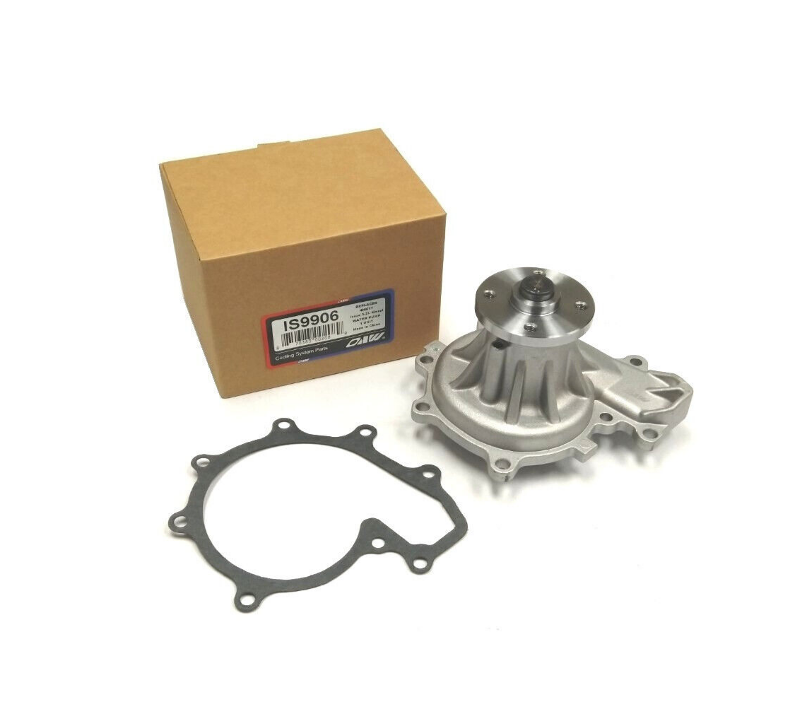 OAW Water Pump IS9906 for 05-10 Isuzu NPR NQR Chevy GMC 5.2L 4HK1 TURBO ...