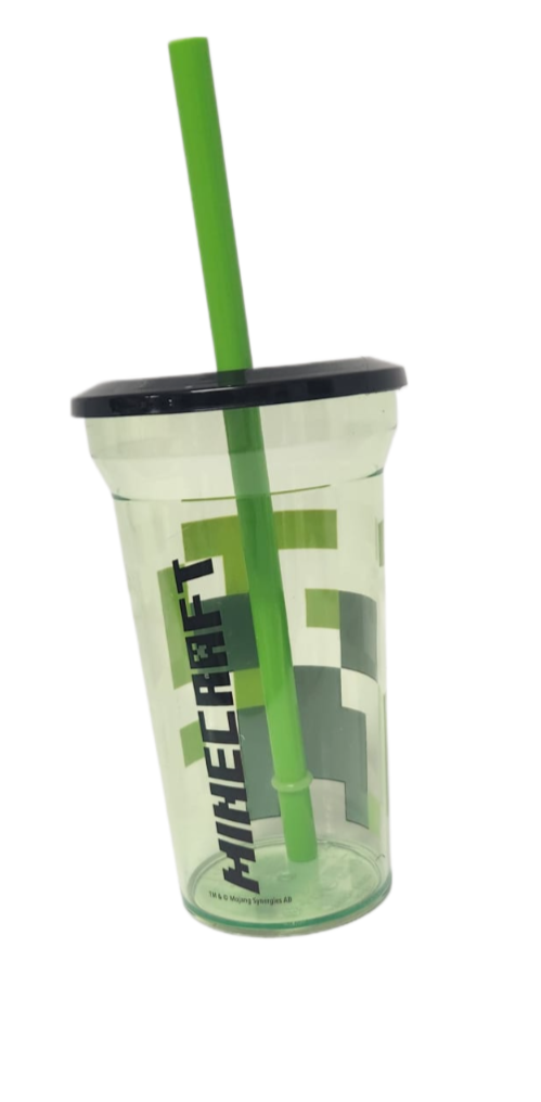 Minecraft Creeper 14oz Tumbler Cup Officially Licensed New Water Bottle ...