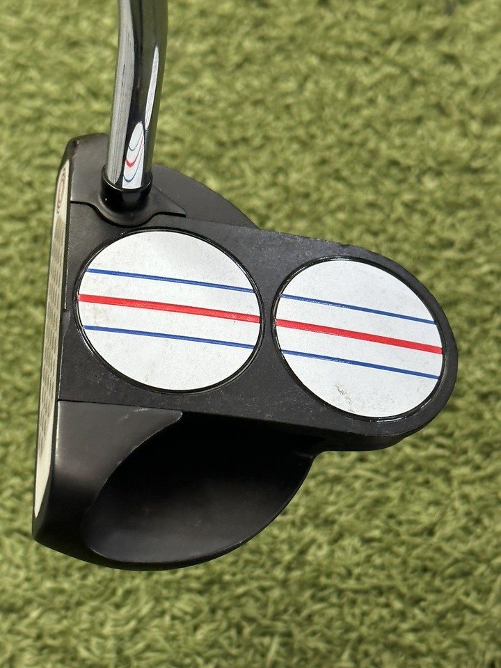 Odyssey Triple-Track 2 Ball LEFT HAND Golf Putter. HallowedGolf.com ...
