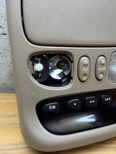 01-07 Toyota Tundra Sequoia Overhead Console Dome Light Digital Display ...