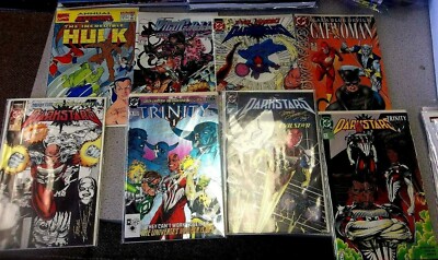 TRAVIS CHAREST Signed AUTO Lot of 8 COMICS W/ COAs HULK Wildcats ...