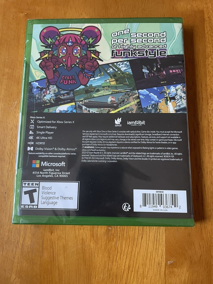 Xbox Bomb Rush Cyberfunk Microsoft Xbox Series X One NEW SEALED | eBay