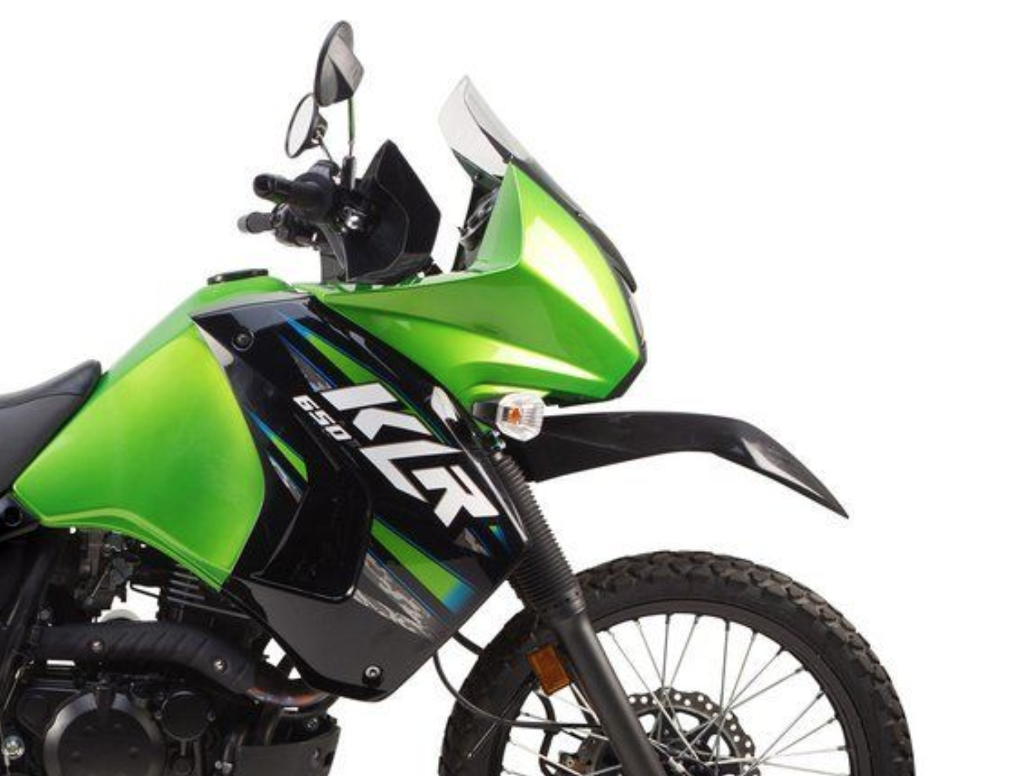 KAWASAKI KLR650 GRAPHICS KIT BLUE YEAR 2013 - 2014 | eBay