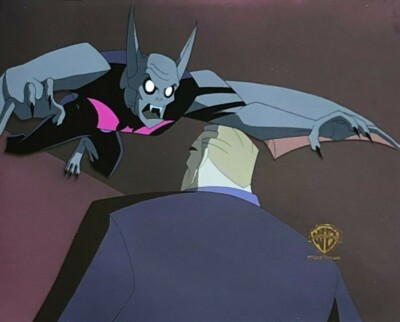 BRUCE TIMM rare BATMAN BEYOND Splicers CEL + OBG Bruce Wayne WB COA | eBay