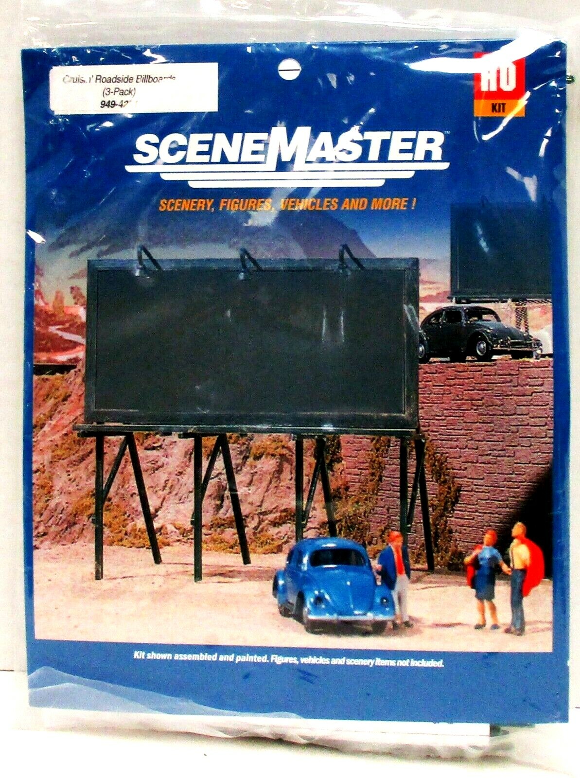 HO Scale Walthers SceneMaster 949-4250 Plain Billboards (3) pcs | eBay