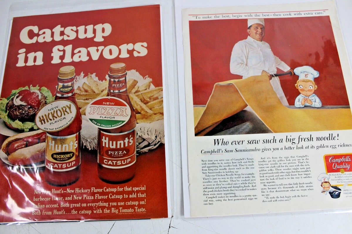 1960s Food Advertisements