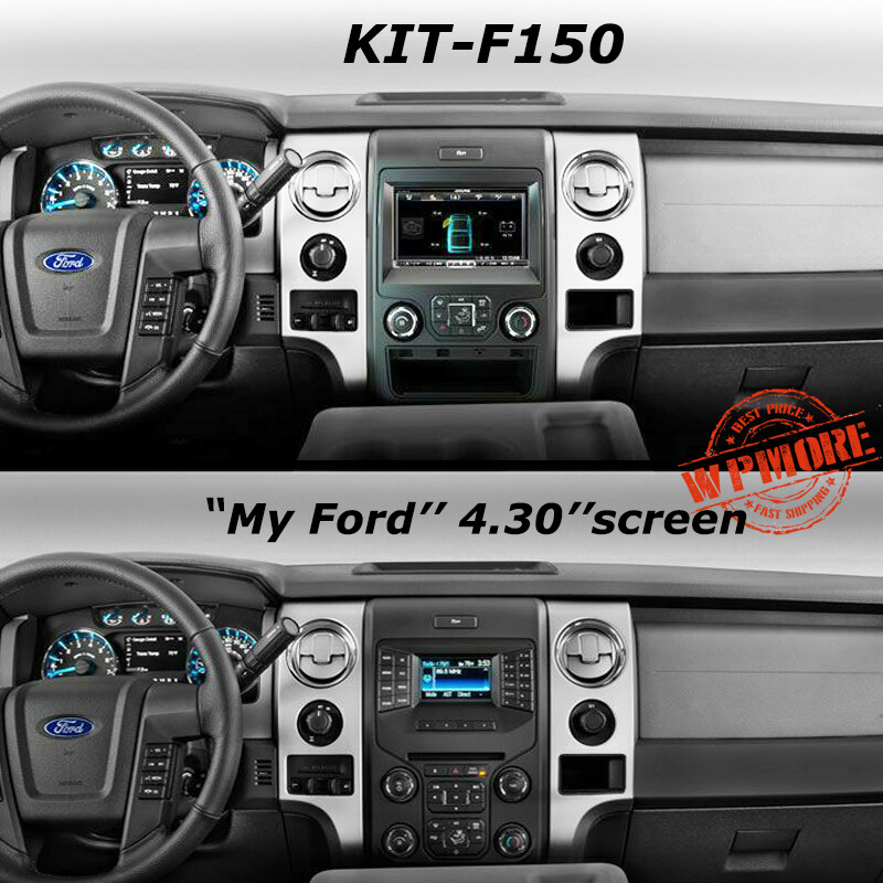 iDatalink Maestro Dash KIT F150 for Ford F150 2013 2014 w.4.3" screen ...