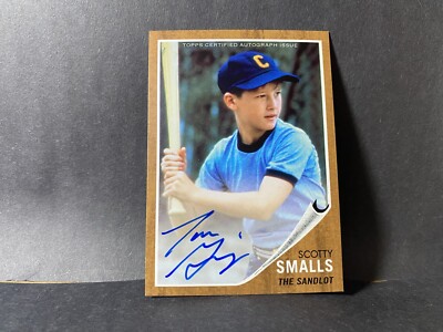 2018 Topps Archives Scotty Smalls Autograph Sandlot Auto Signed 1962 ...