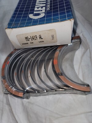 Clevite Crankshaft Main Bearing Set, MS 1419 AL, NOS, Sealed | eBay