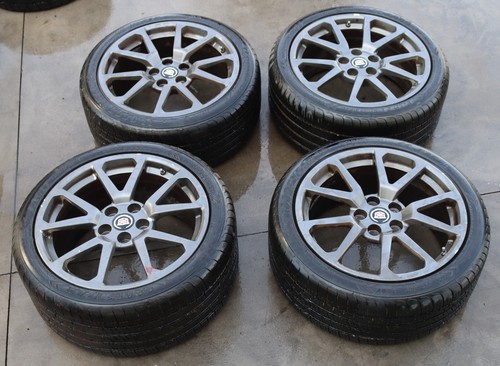 2009-2014 Cadillac CTS-V Sedan Factory OEM 19" Wheels Rims Black Front ...