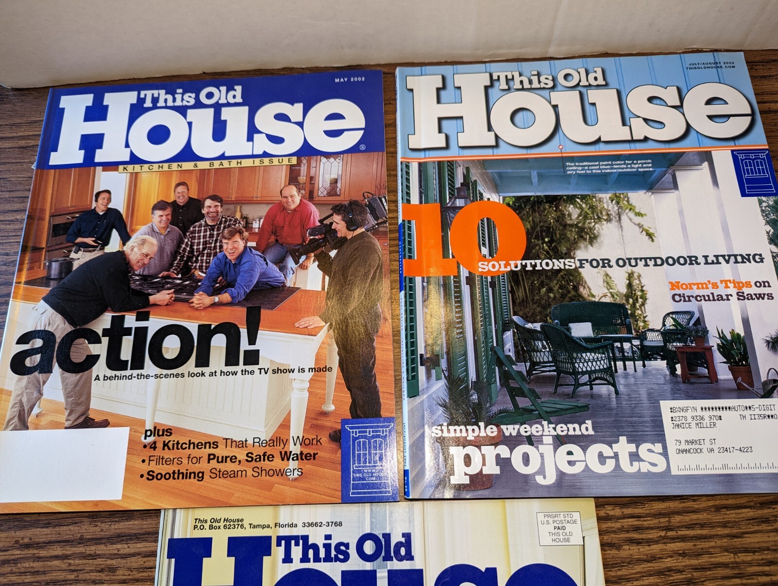 This Old House Magazines 2 Issues + Supplement 2002 | eBay