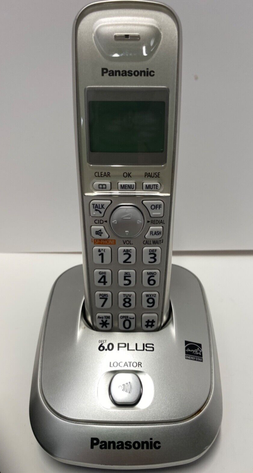 Panasonic DECT 6.0 Plus Digital Cordless Phone & Charging Base KX ...
