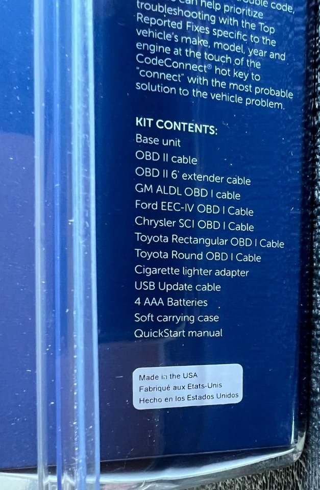 OTC 3211 BOSCH OBD 1 & 2 Engine Diagnostic Scan Tool Scaner Code Reader ...