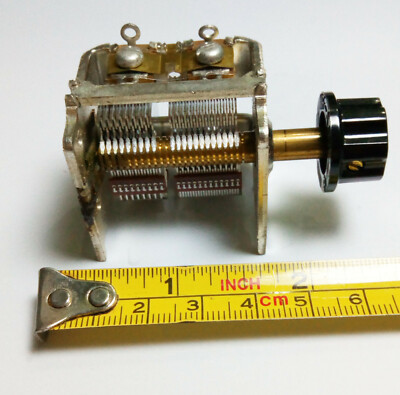 ALPS Variable Capacitor 25-450pf + Turning Knob ( post via Express Mail ...