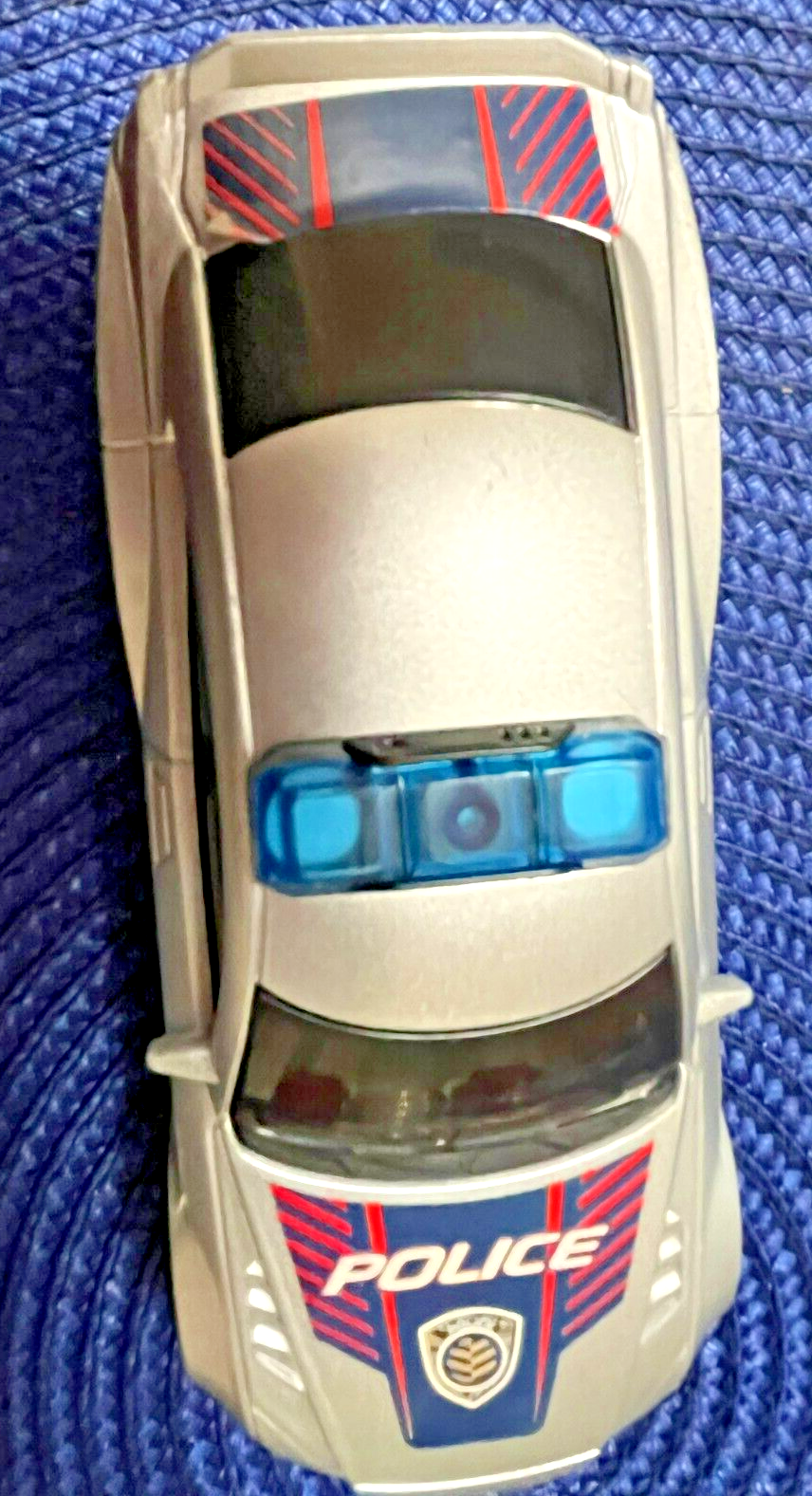 Dickie Toys Gray Police Car with Badge on Hood China | eBay